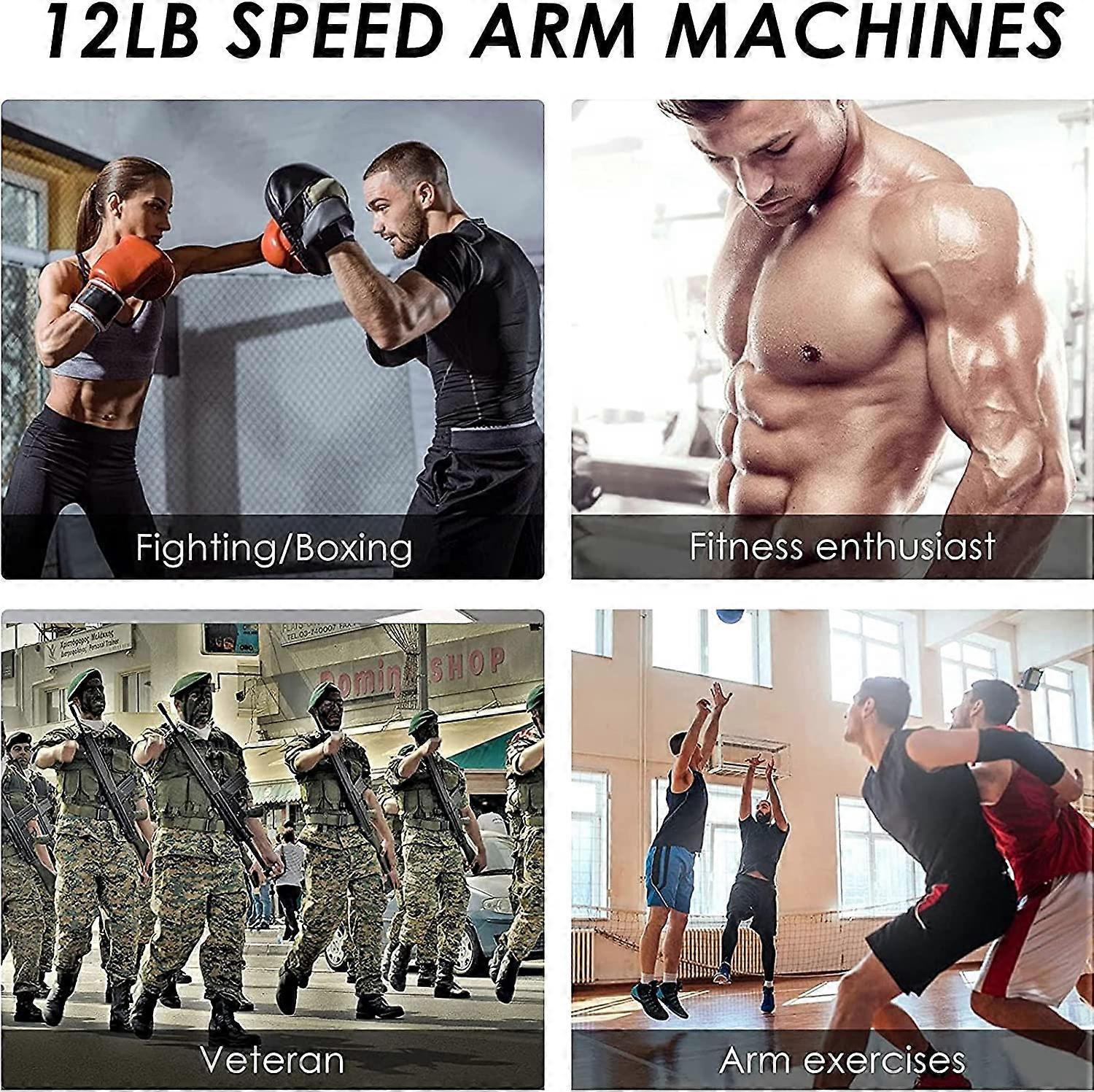 Spinning Burn Rotator Machine, Speed Bags, Arm Workout Equipment for ...