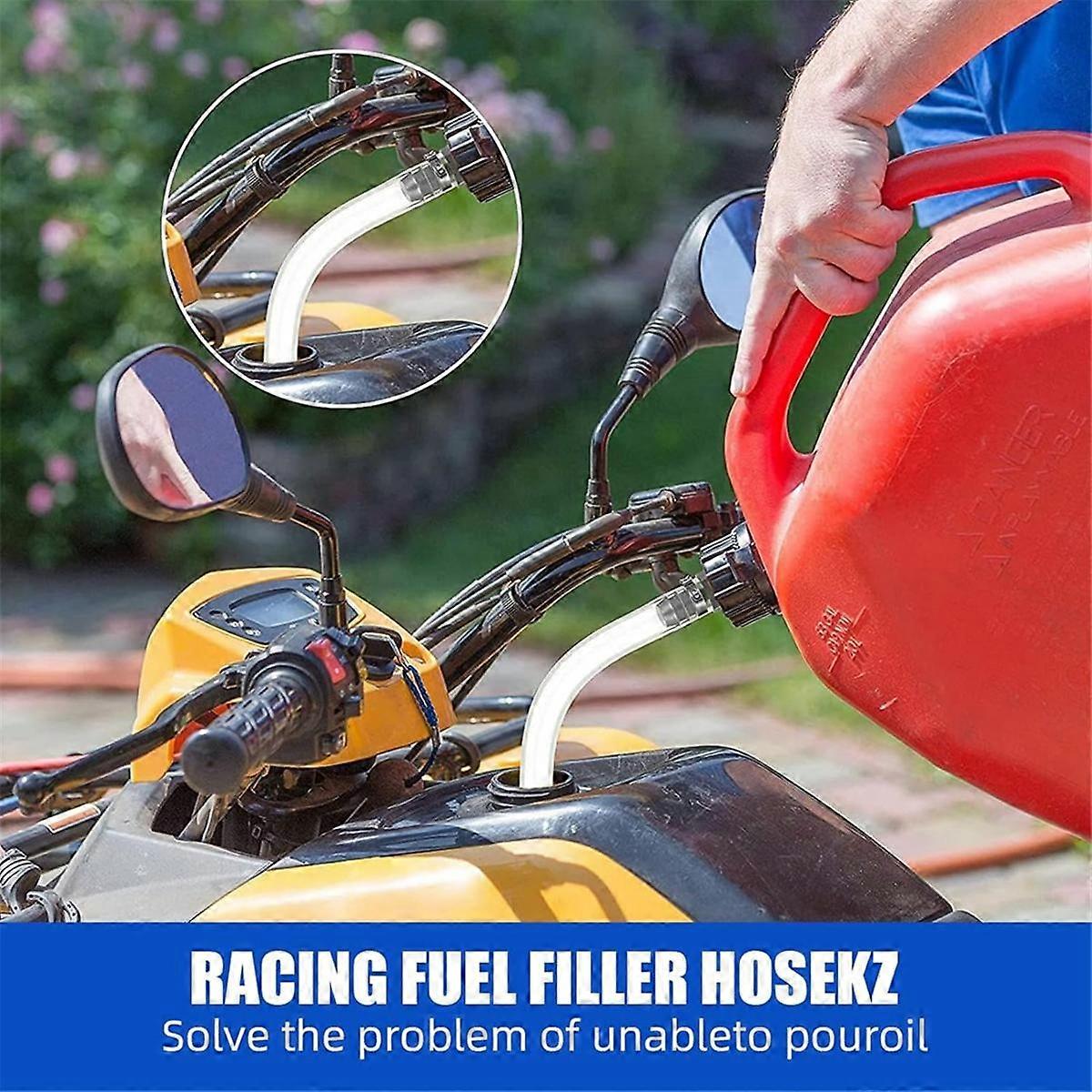 Fuel Fill Hose and Cap Kit Fits 5 Gallon Fuel Tank Fill Hose Jug, LC2 ...