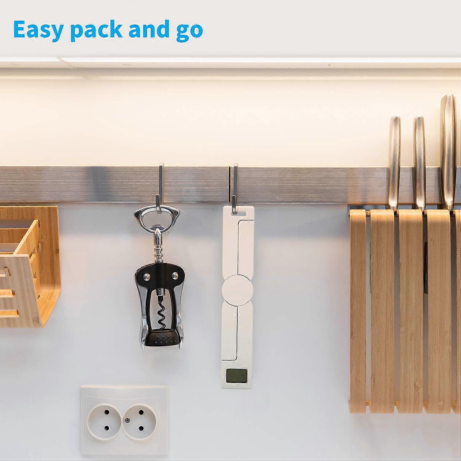 Compact Folding Digital Kitchen Scale, High Precision Foldable Portable ...