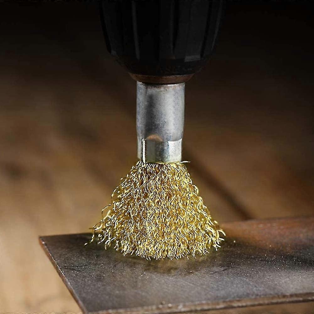 36 Pieces Wire Brushes, Wire Polishing Brushes With 3 Different Sizes ...