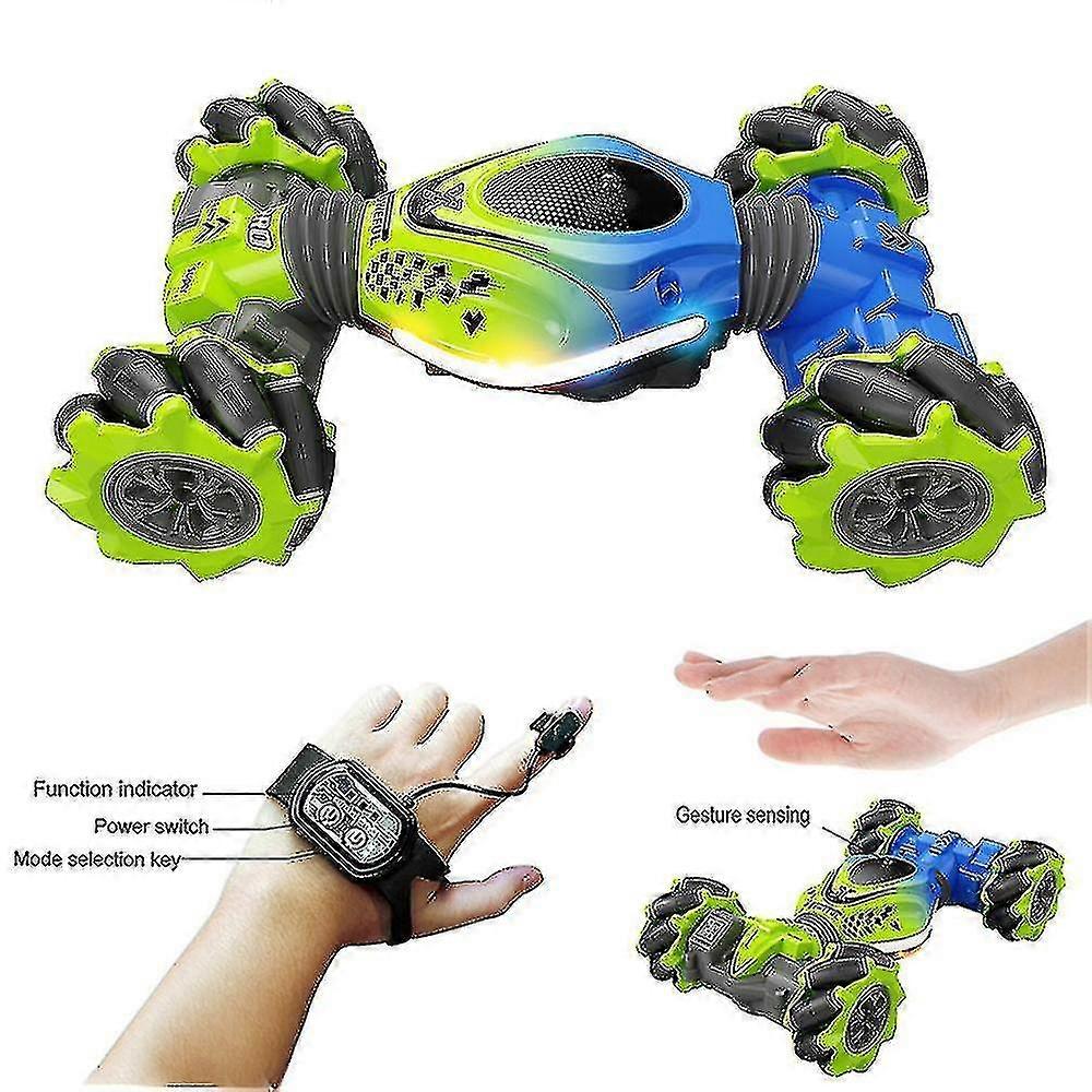 360 4WD Stunt Car RC - Hand Gesture Sensing Off-Road Remote Control Toy ...