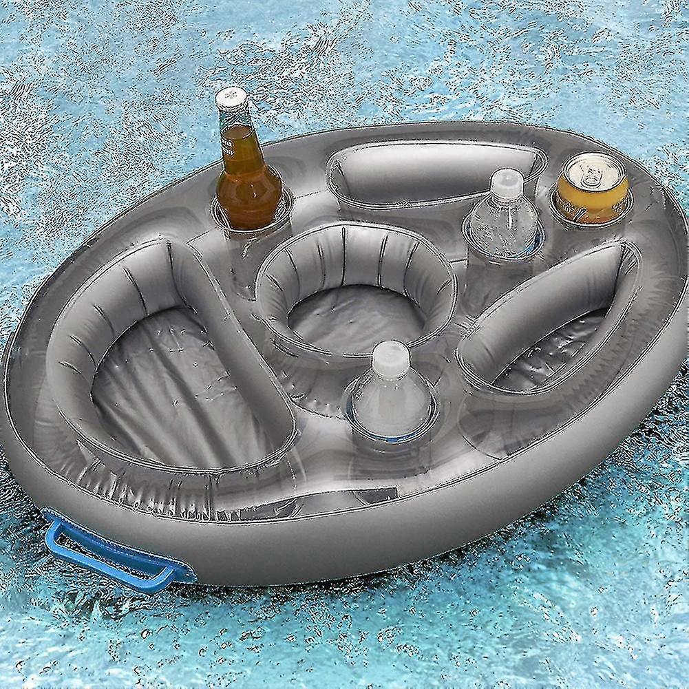 Summer Inflatable Float Beer Drinking Cooler Tablewater Play Float Beer ...
