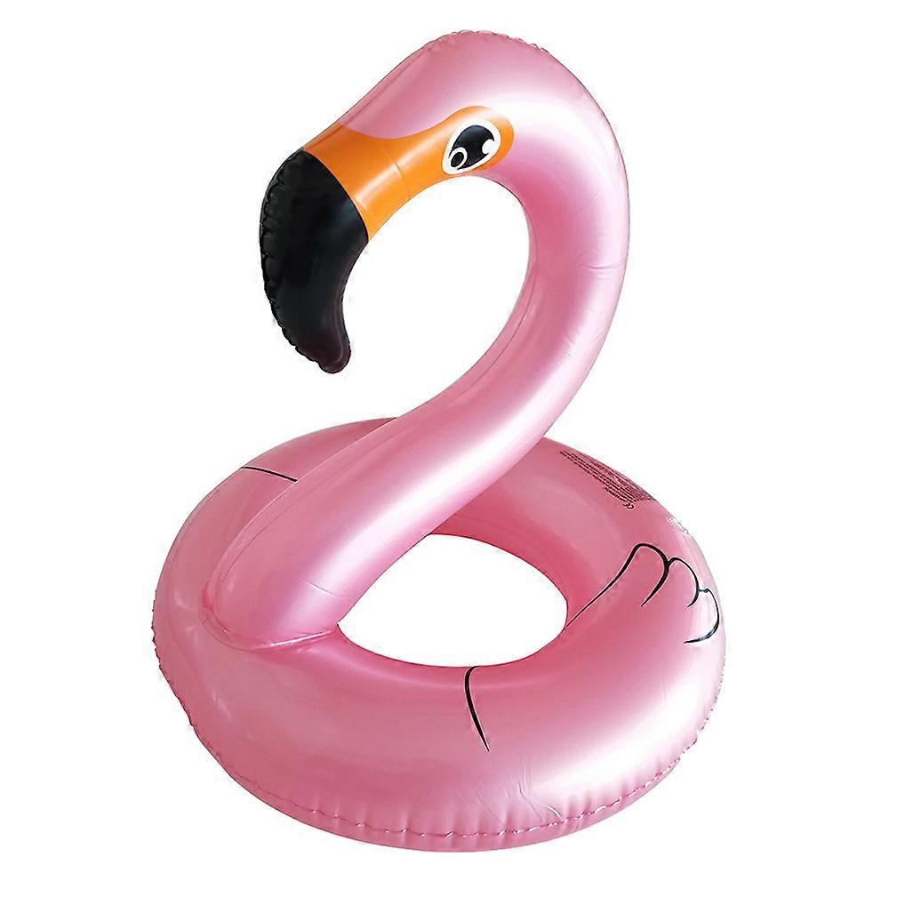 50cm Pink Flamingo Swimming Ring Inflatable Pool Ring for Kids | Fruugo UK