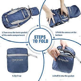 ZOMAKE Ultra Packable Small 35L Backpack Foldable Ultralight Camping ...