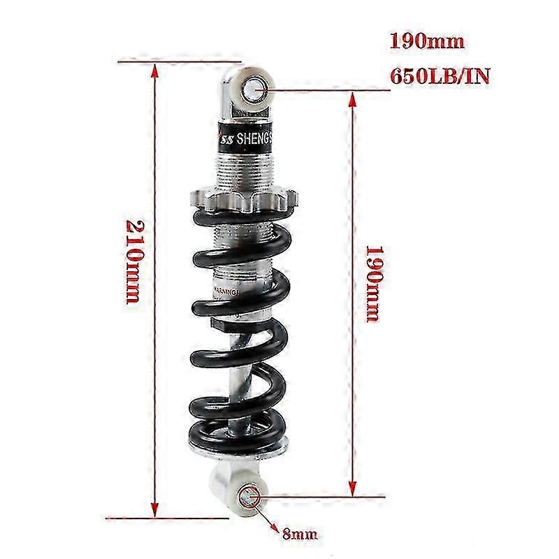 Rear shock absorber for 47cc 49cc super minimoto ATV Quad electric scooter pocket bike 100 125 ...