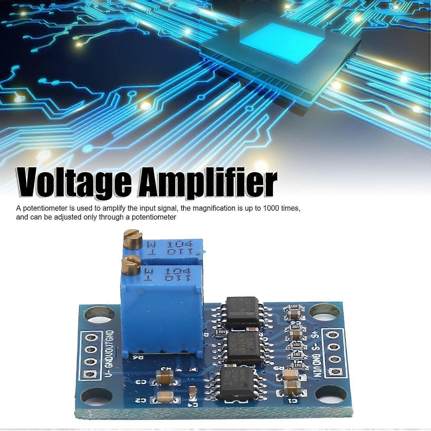 Voltage Amplifier Module Microvolt/Millivolt Small Signal ...