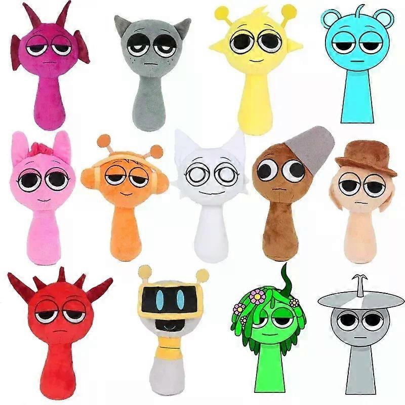 Gaibosi Sprunki Plush Toys Sprunki Incredibox Plushie Doll Game Cartoon ...