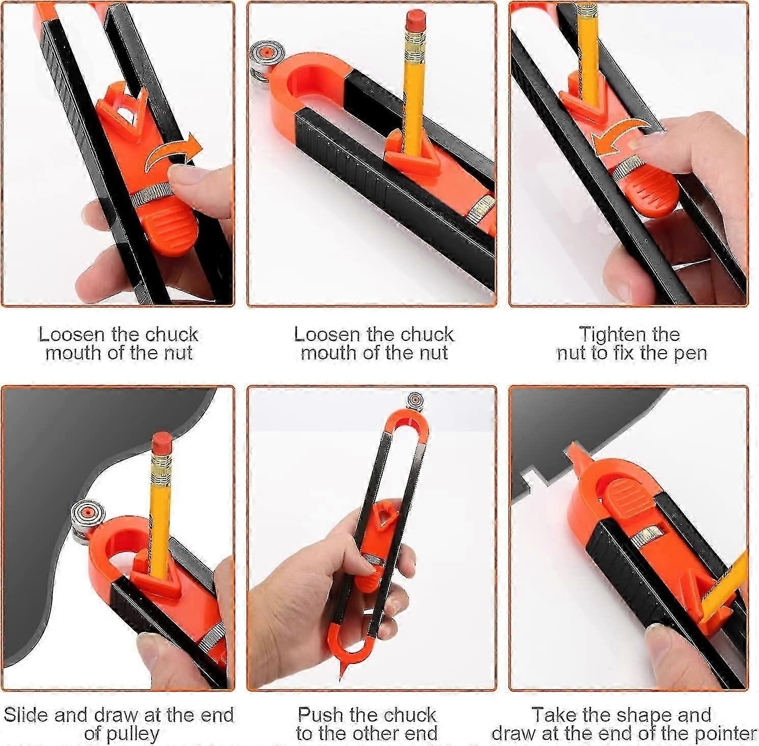 Precision Profiler, Profile Tool With Locking Profiler Ruler Irregular ...