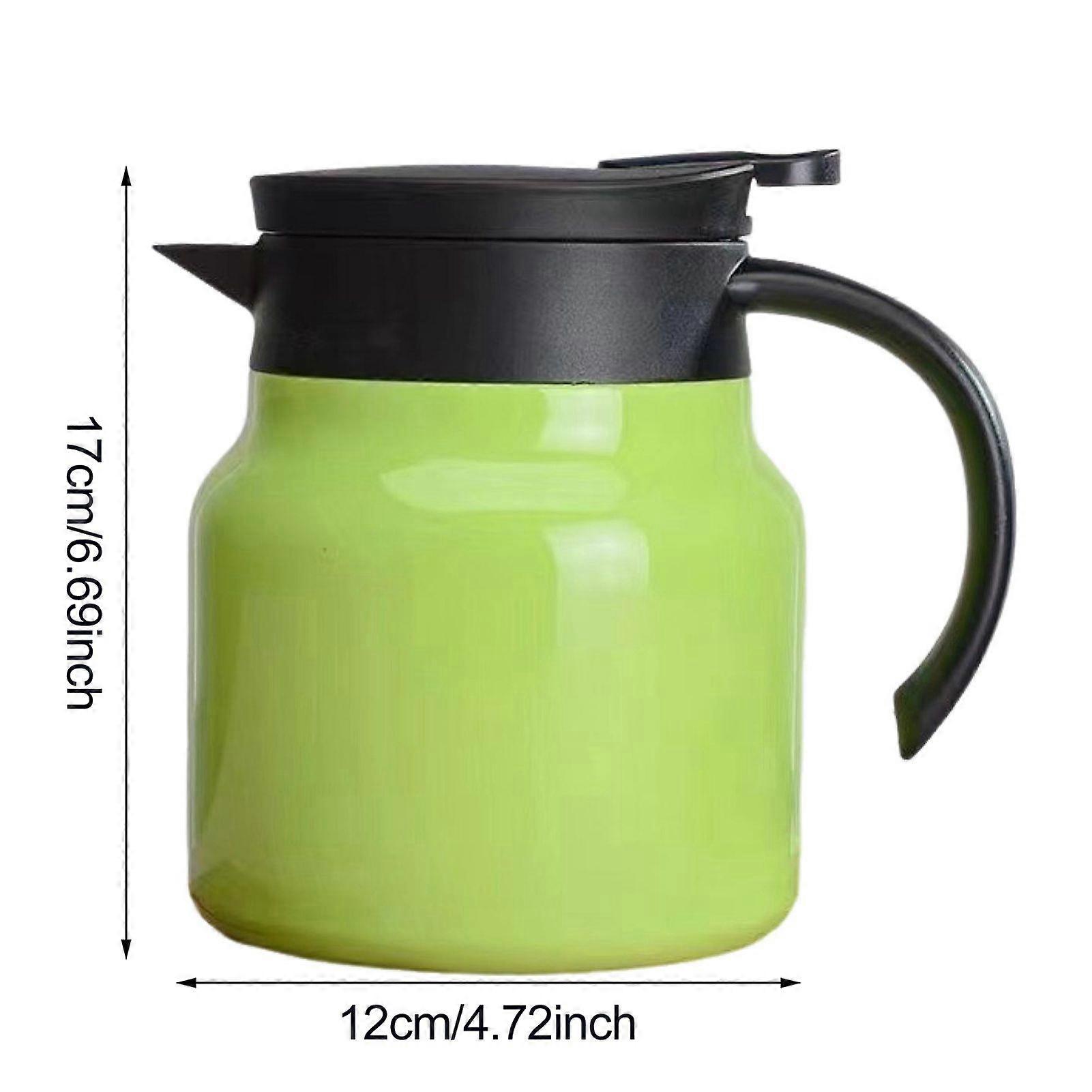 Tea Thermal Pot 1000ml Stainless Steel Insulated Teapot with Infuser ...