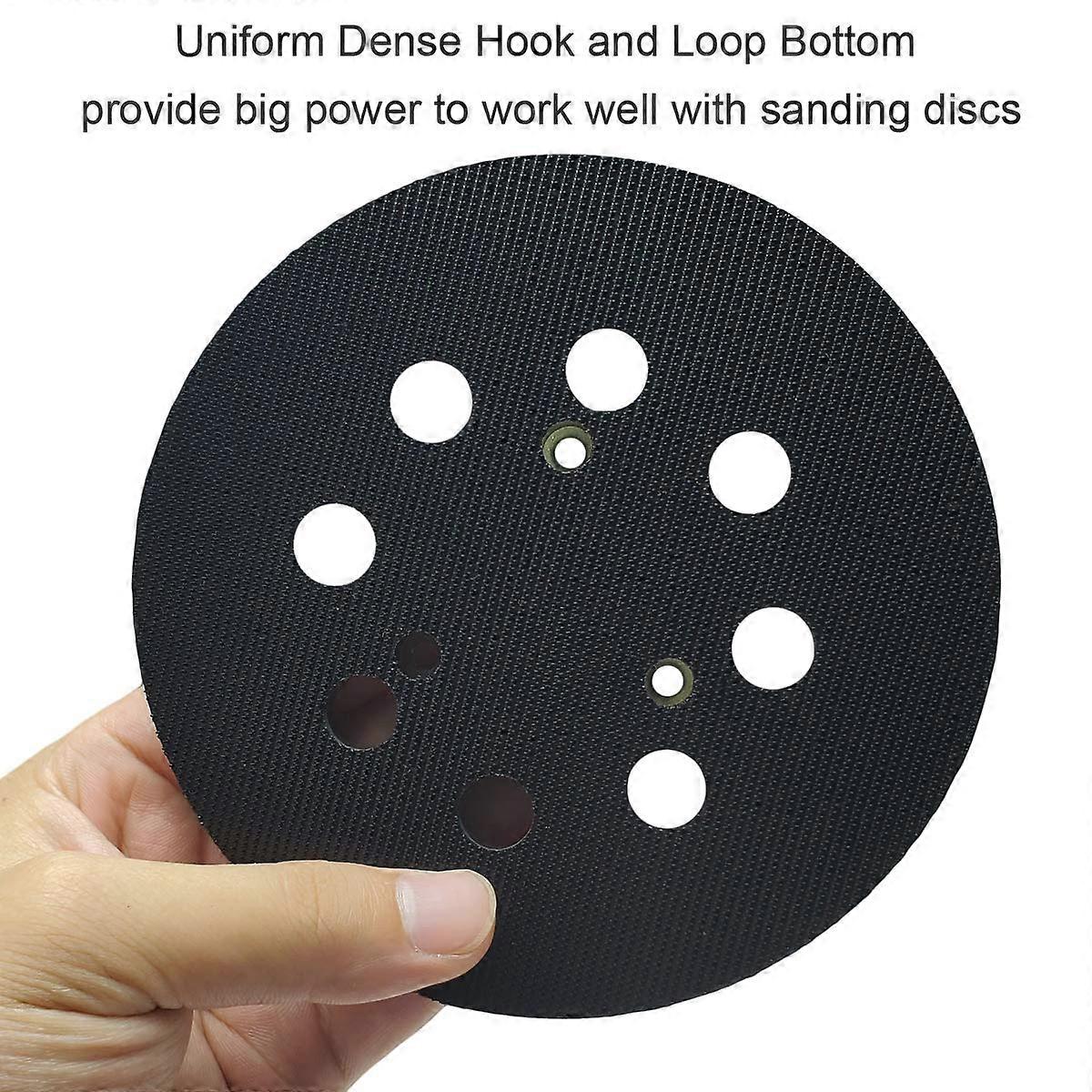 5 Inch 8 Hole Sander Hook and Loop Replacement Sanding Pad for Makita ...