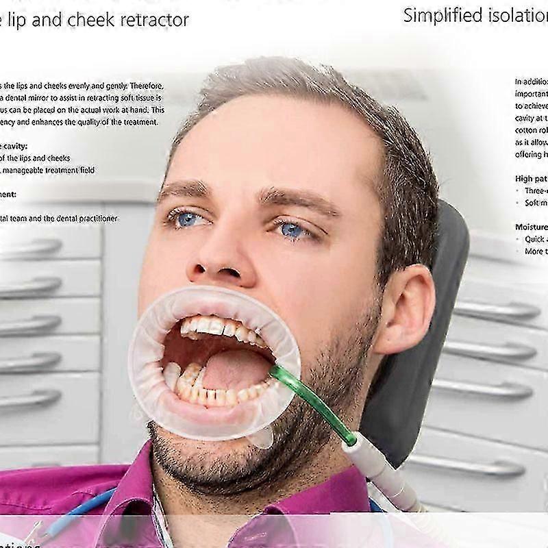 Optragate 3d Dental Mouth Opener Lip Cheek Retractor O Shape Regular ...