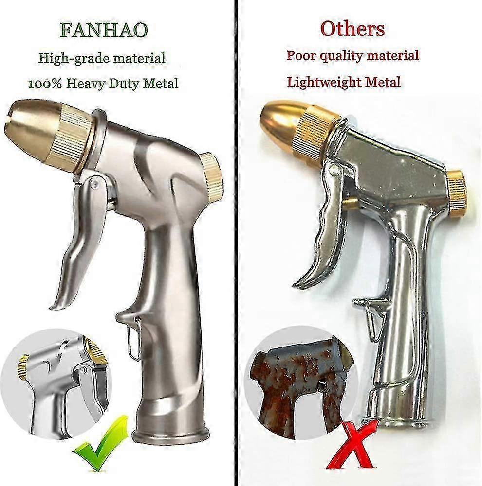 Upgrade Garden Hose Nozzle Sprayer, For Hand Watering Plants , Car ...