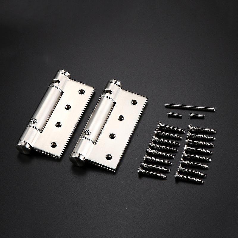 Automatic Door Closer Spring Hinge - Self-closing Buffer Damping Hinge ...