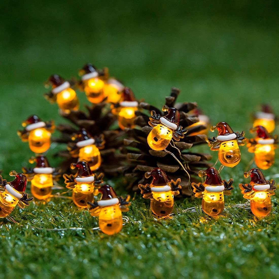 10 Feet 30 Led Christmas Reindeer Led String Lights - Usb String Lights ...