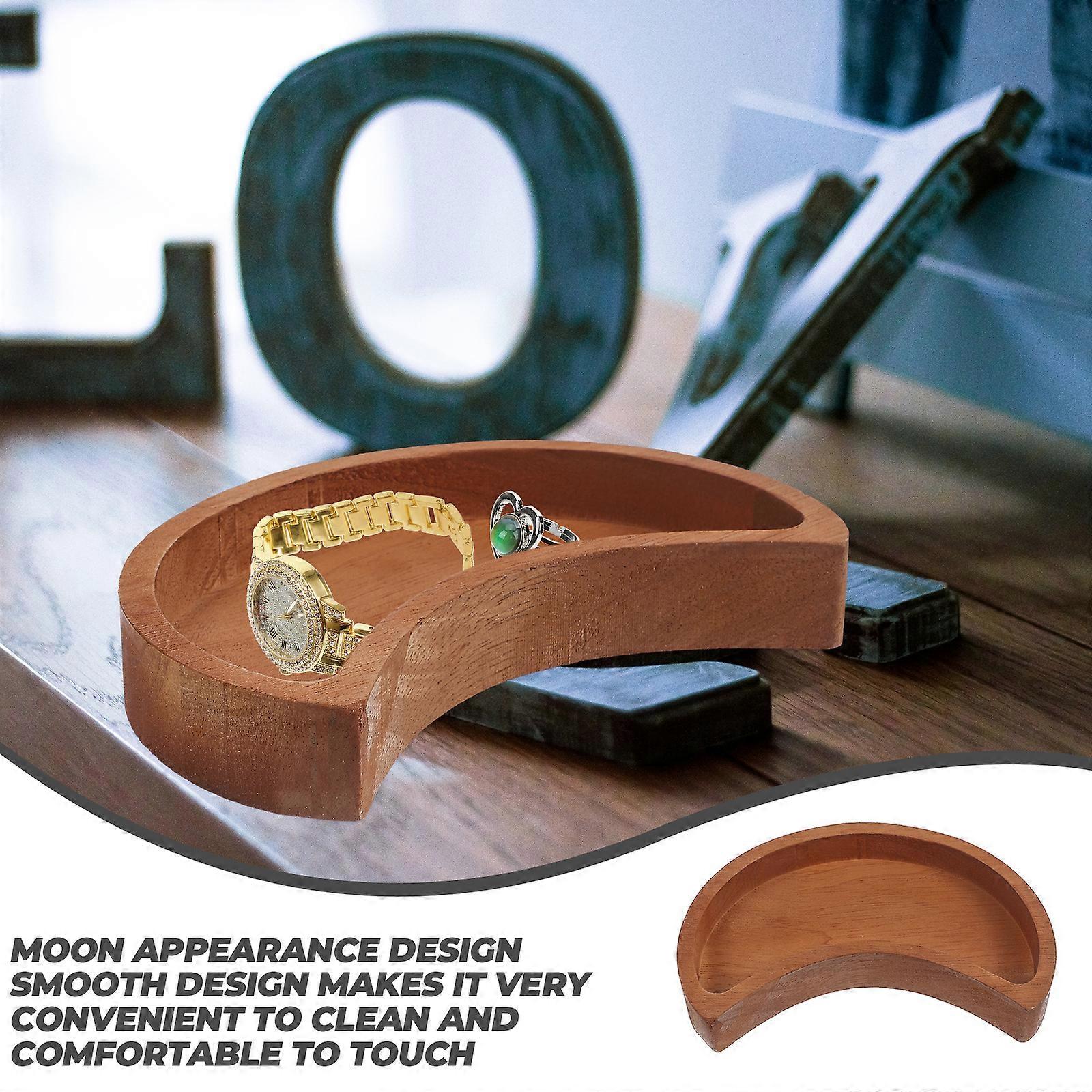 Vintage Tray Crystal Tray Display Shelf Watch Display Holder Wooden ...