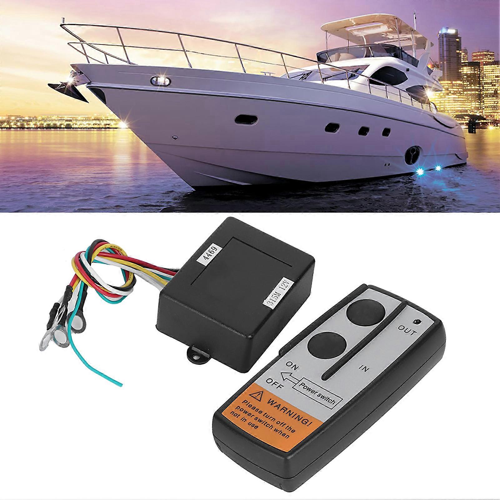 Anchor Remote Windlass Wireless Switch Trim Controller Marine Boat ...