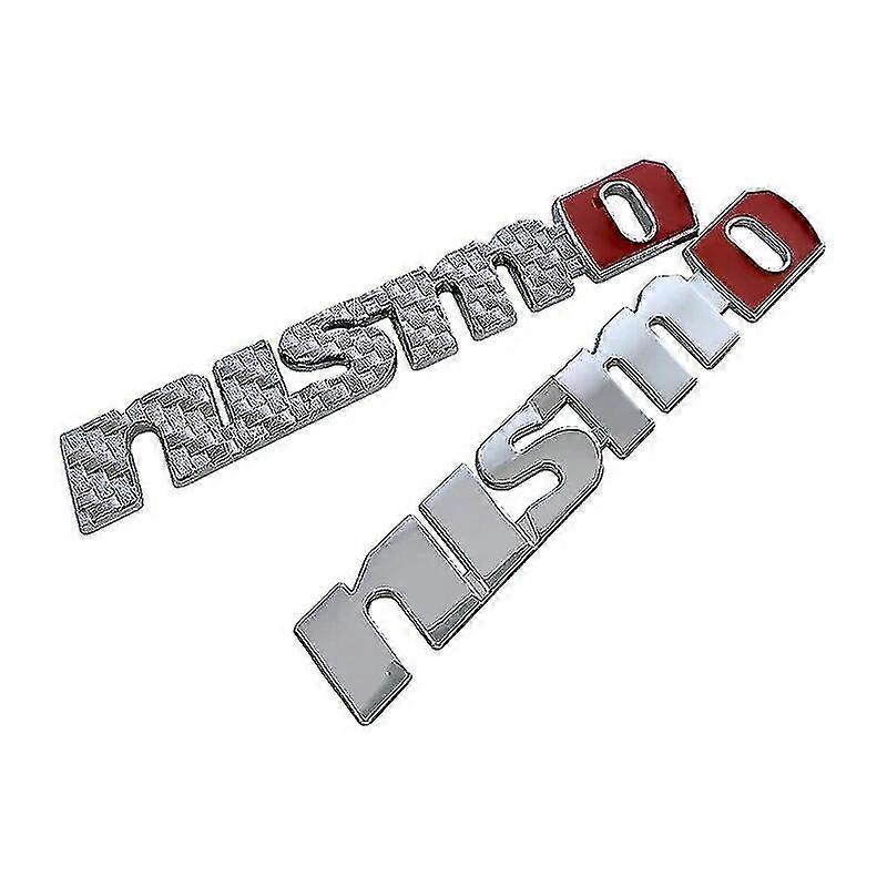 3d Metal Nismo Badge Logo Letters Car Trunk Emblem Decal For Nissan Gtr ...