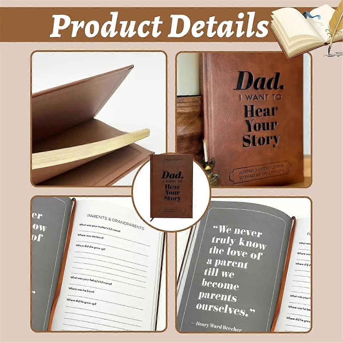Dad, I Want to Hear Your Story-the Gift Your Dad Will Love Dad Memory ...