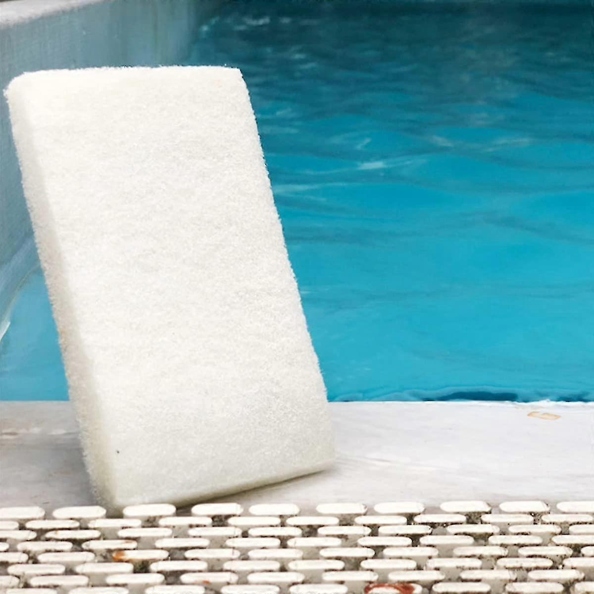 Water Line Sponge Brush, Regerly 3 Pieces Plastic Swimming Pool Brush ...