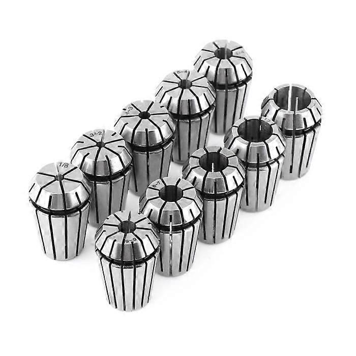 Collet Set 10Pcs/Set Er20 Spring Steel , Er20 Collet Set Er11 Collet ...