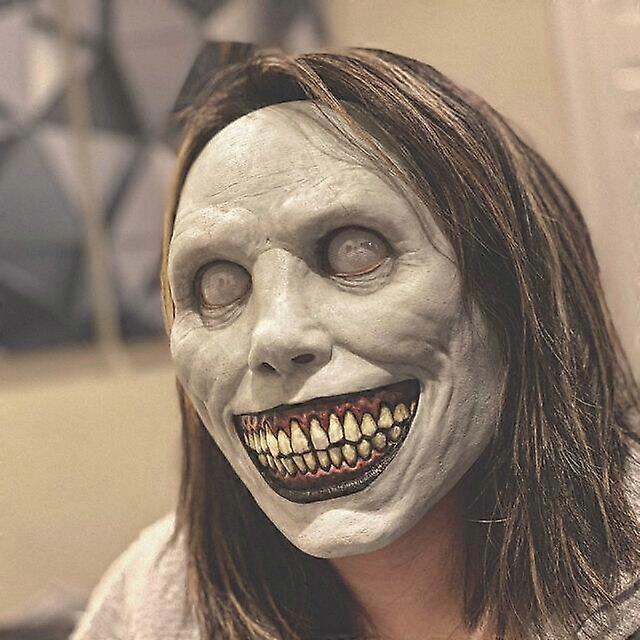Deguisement Zombie Enfant Party Mask: Scary Killer Creepy Smiley Devil ...