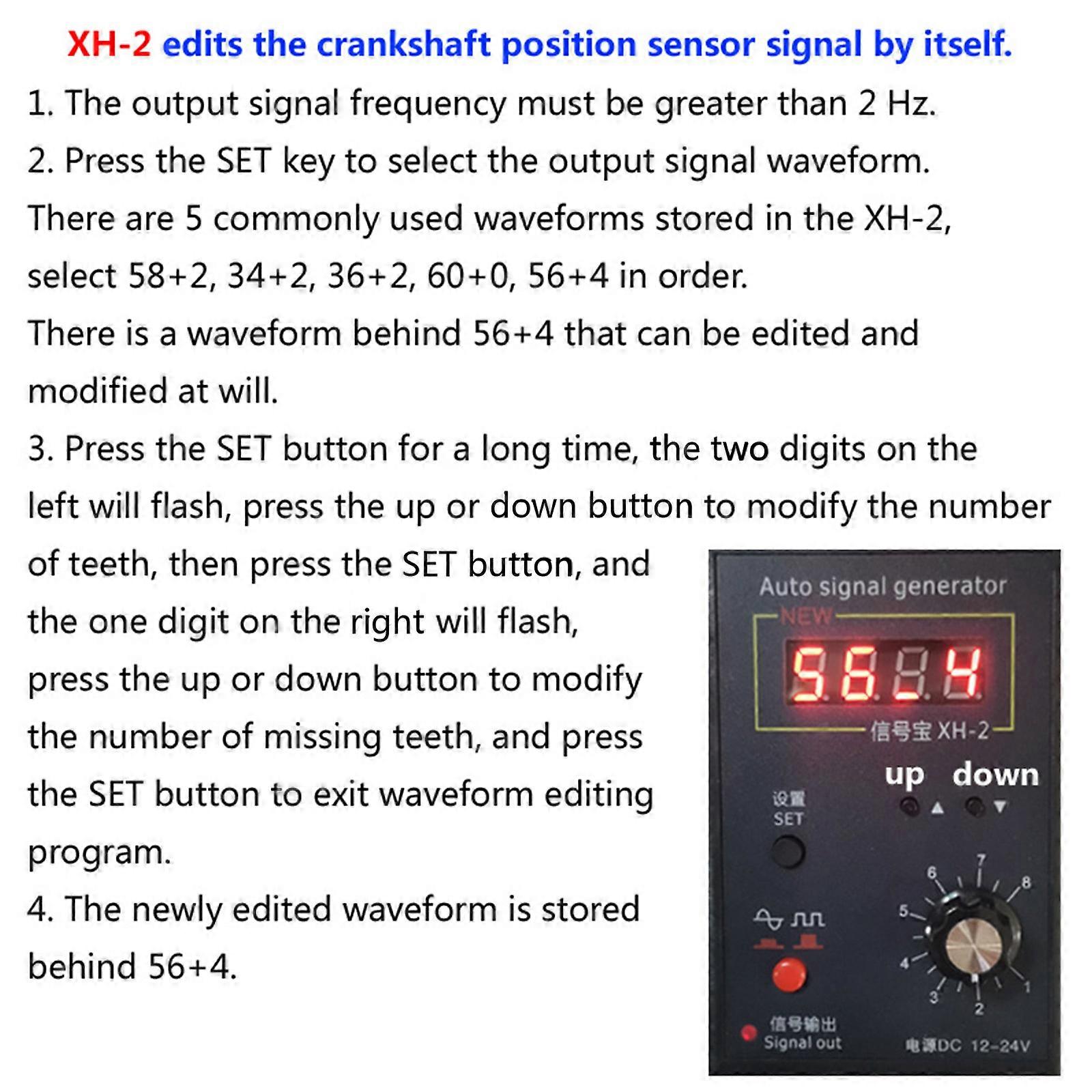 Car Signal Generator Vehicle Crankshaft Position Hall Sensor Simulator ...