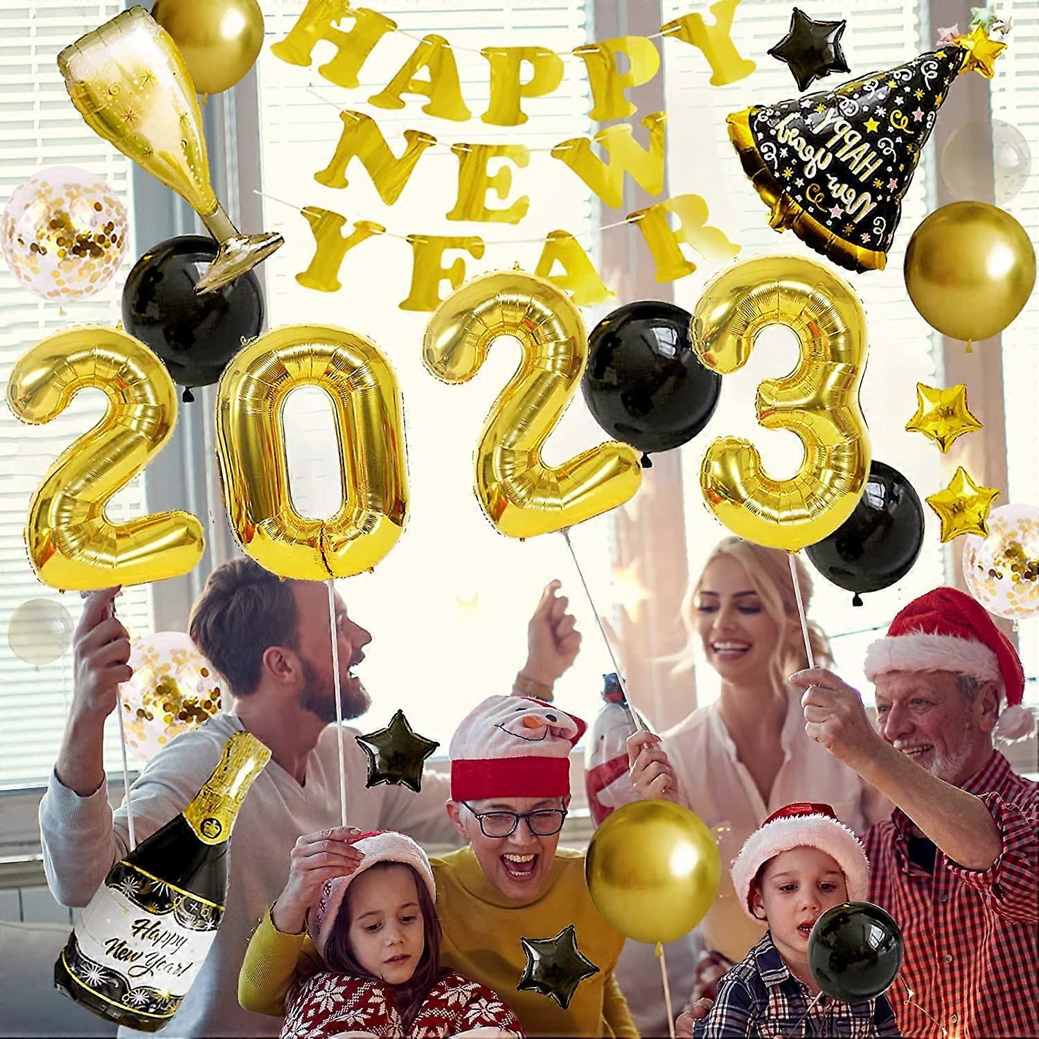 UBIUO ew Years Eve Party Supplies 2023, Happy UBIUO ew Year Party ...