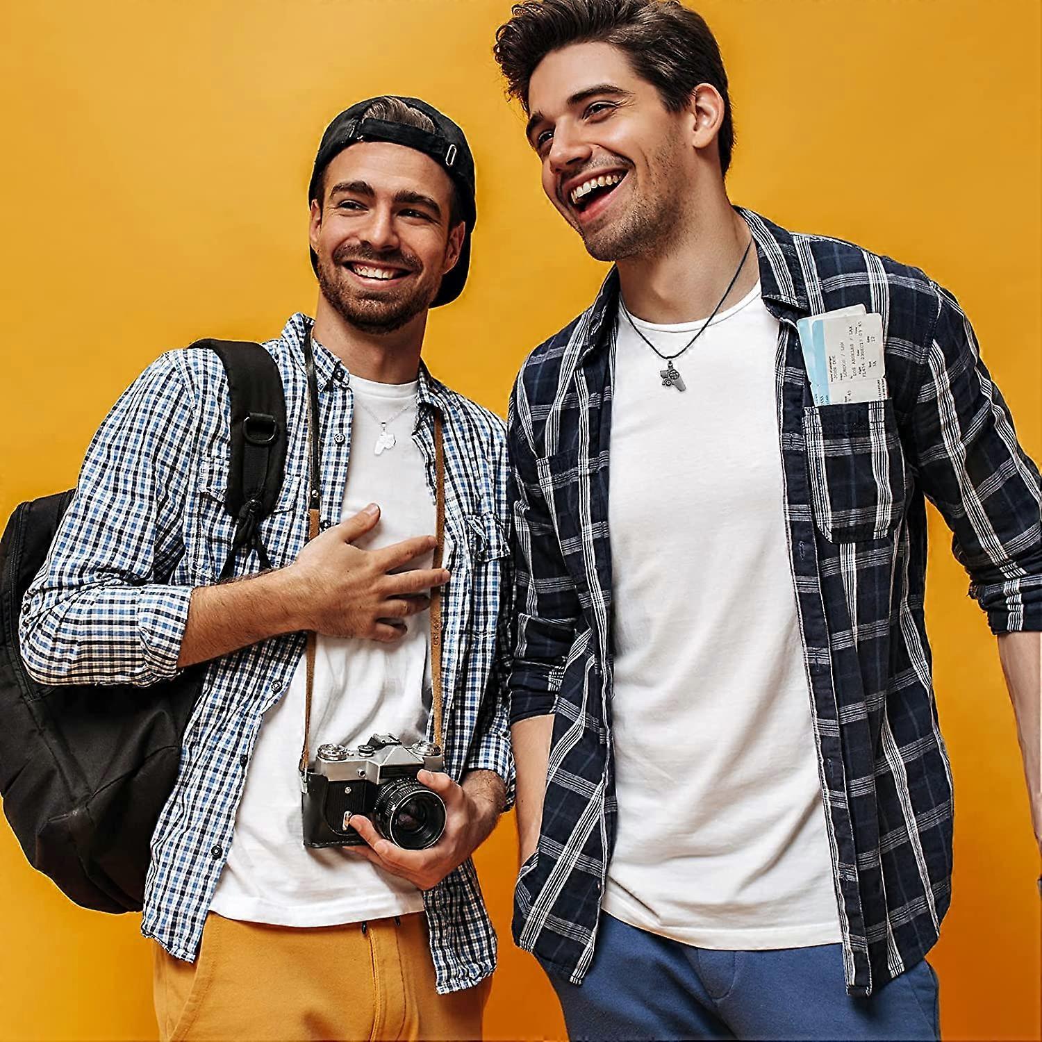 2 Pcs Friendship Necklaces for Best Friends Split Matching Game ...