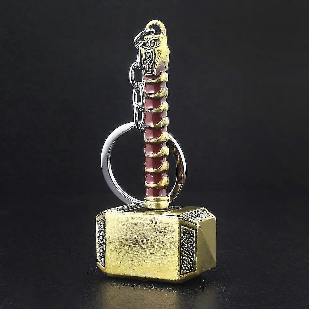 Thor's Hammer Metal Pendant Keyring Superhero Keychain Fans Gift ...