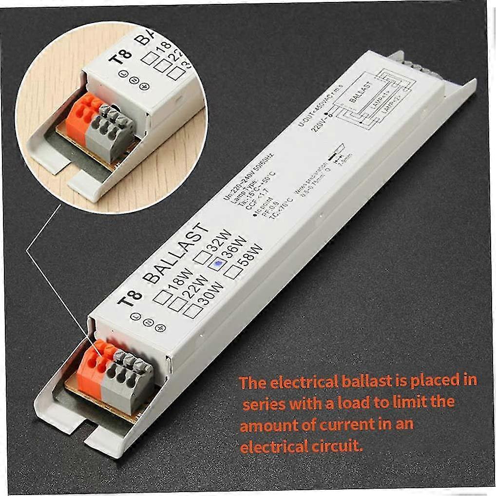 Electronic Ballast T8 2x36w Wide Voltage Fluorescent Light Instant ...
