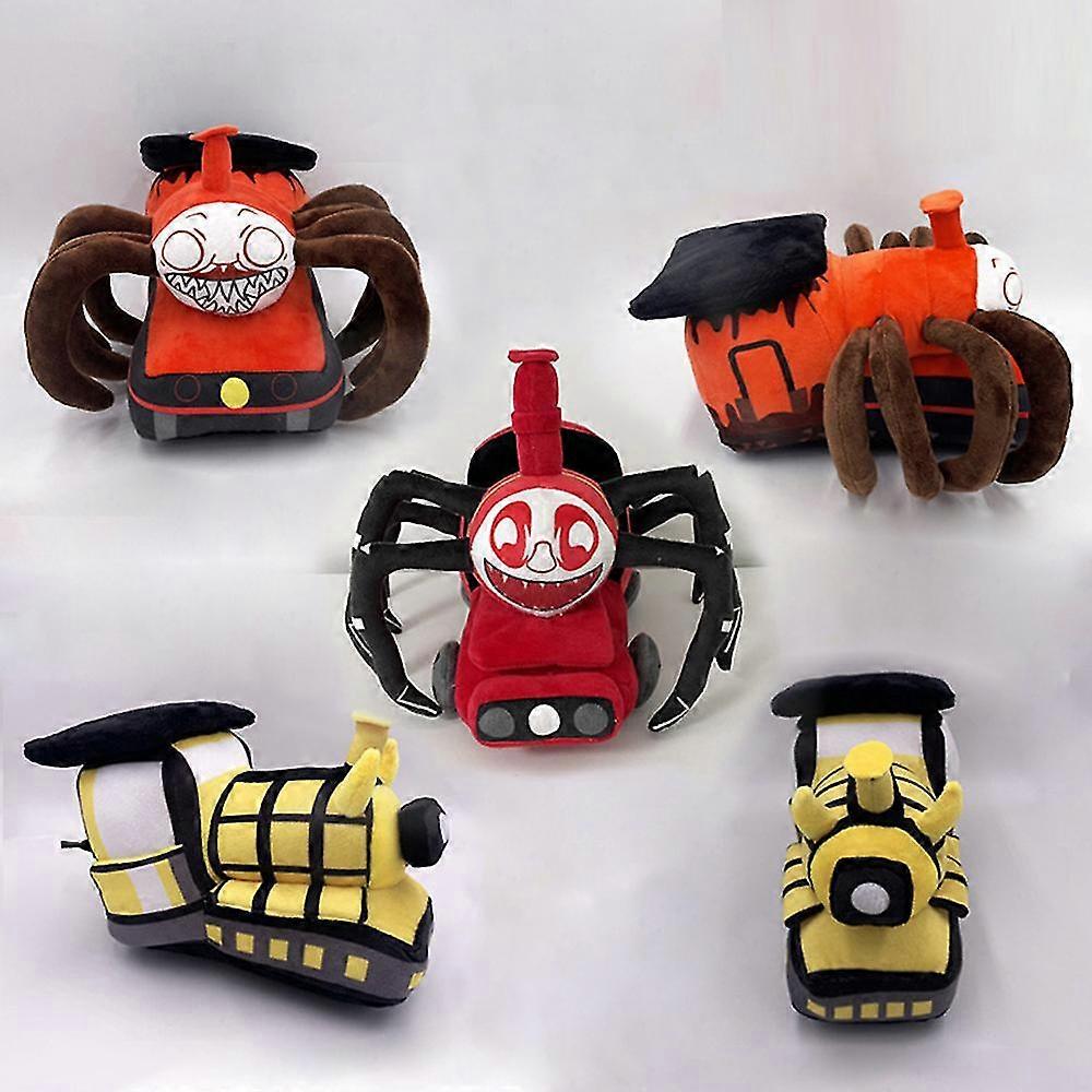 22cm Choo-choo Charles Plush Toy Horror Game Figure Stuffed Doll Soft Spider Stuffed Animal ...