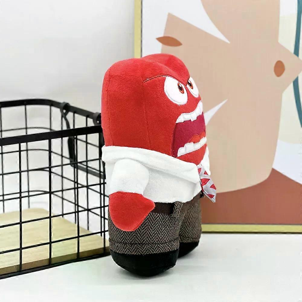 25cm Red Anger Plush Toy Inside Out 2 Cartoon Movie Characters Plush ...