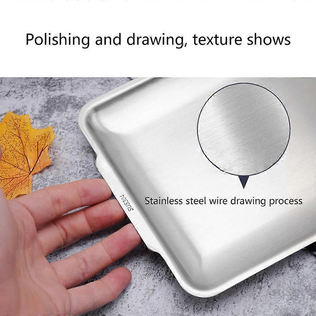 Rectangular Baking Pan Cake Pan Nonstick Stainless Steel Cake Baking ...