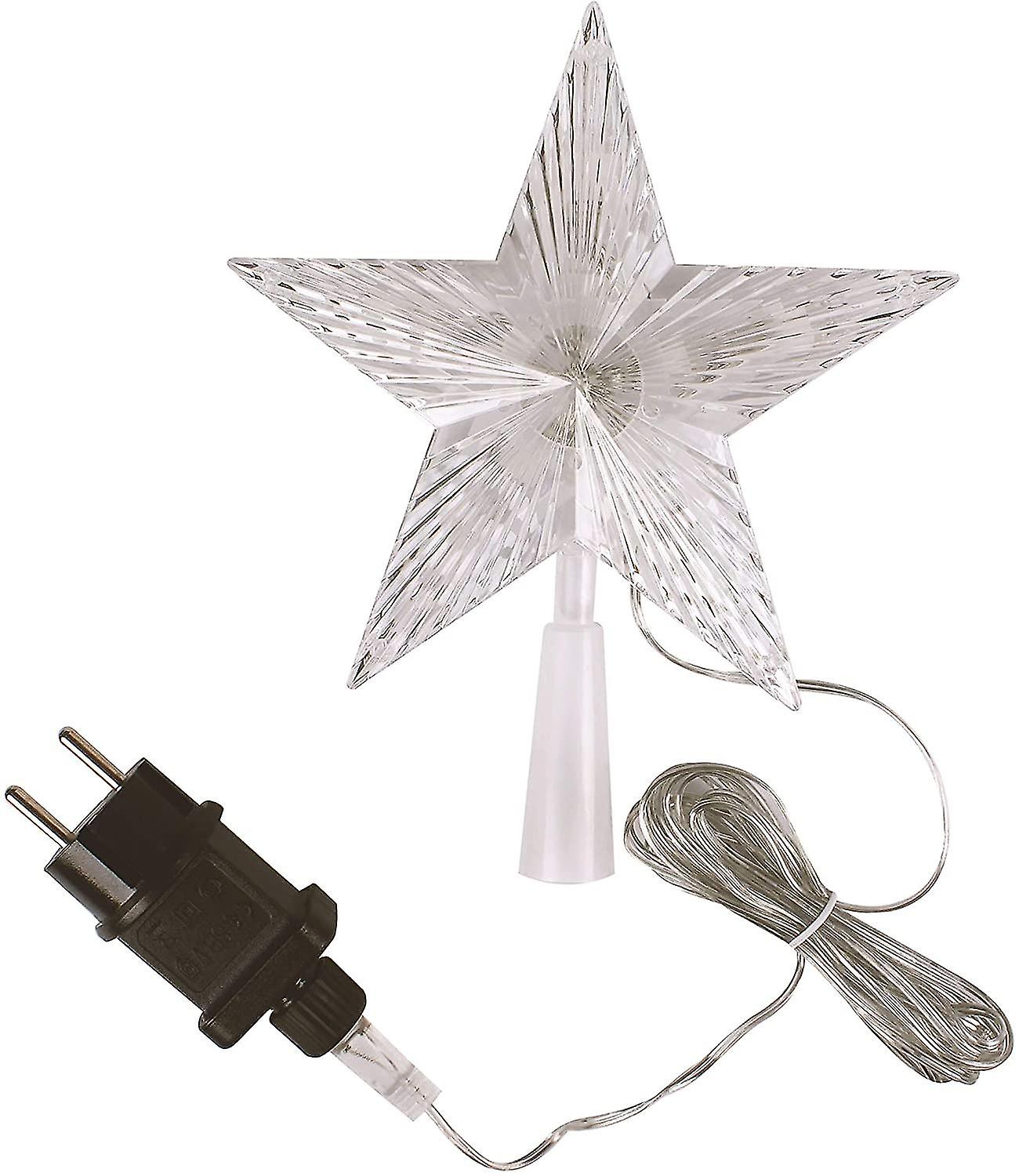 Christmas Tree Top With 10 Leds With Power Plug - Illuminated Christmas ...