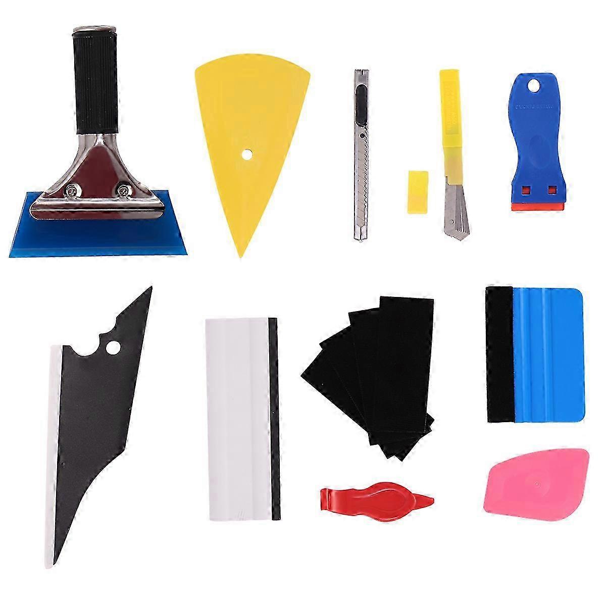 11pcs/Set Window Tint Tool Kit Vinyl Car Wrap Stickers Tool Set Auto ...