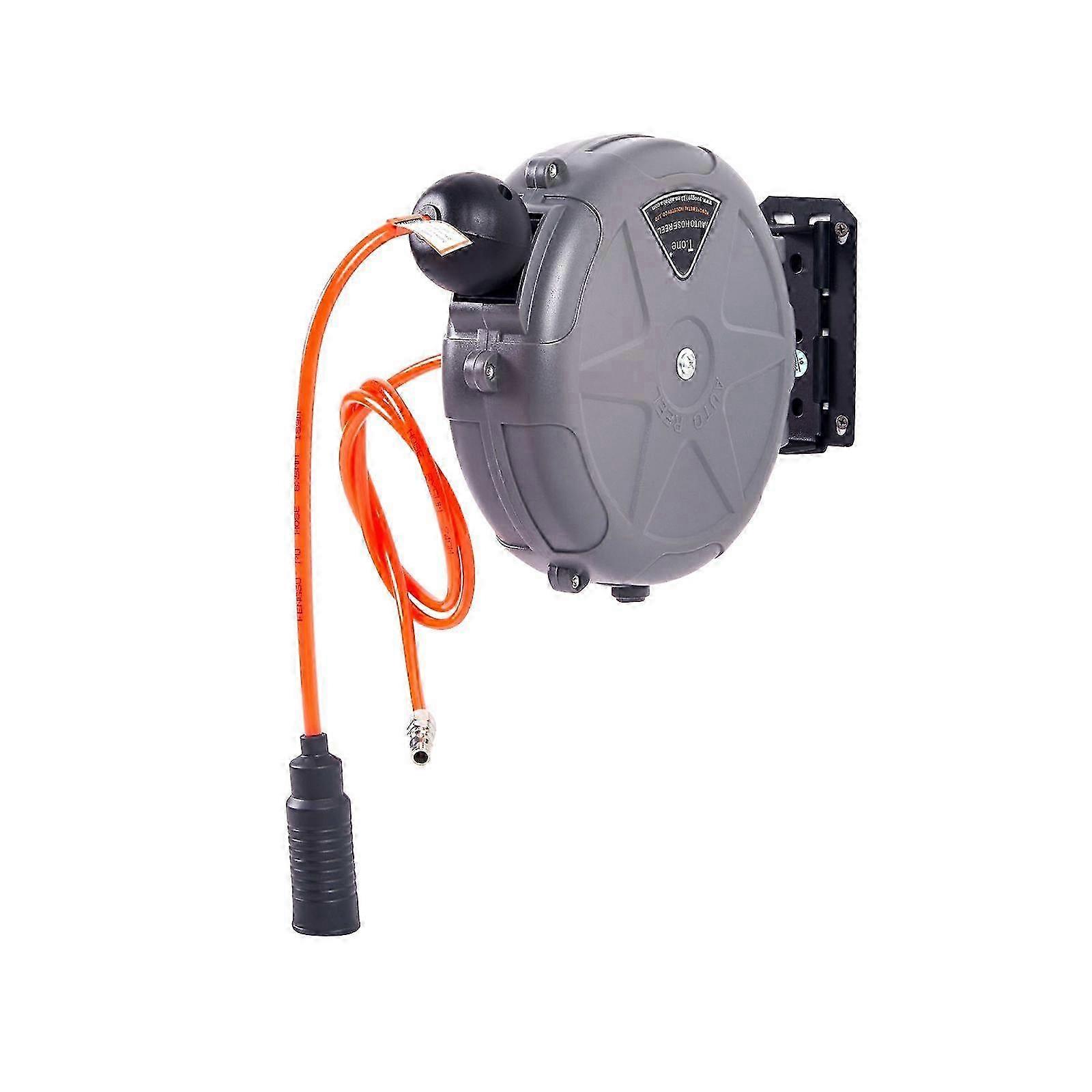 Automatic Retractable Garden Hose Reel with Wall/Ceiling Mount, Durable ...