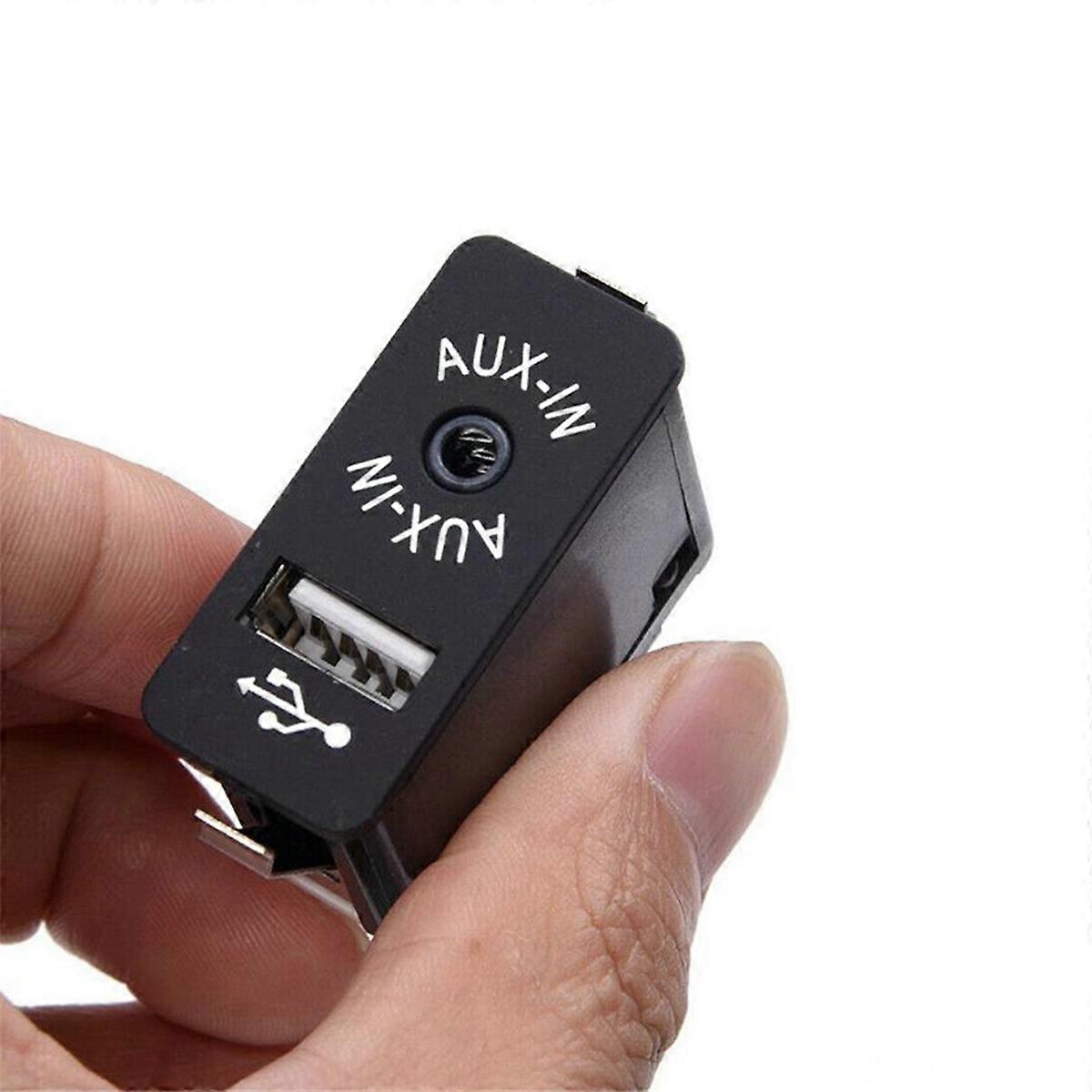High Quality USB AUX Input Socket Switch 84109237653 9237653 for BMW E60 E61 E63 E64 E81 E82 E84 ...