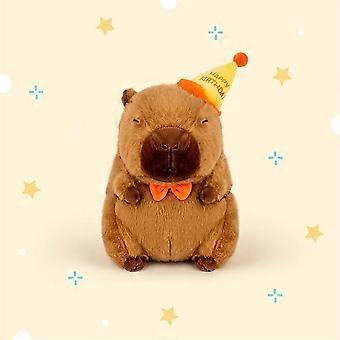 Capybara Plush Doll Cuteanime Fluffty Toy Kawaii Plushie Happy Birthday ...