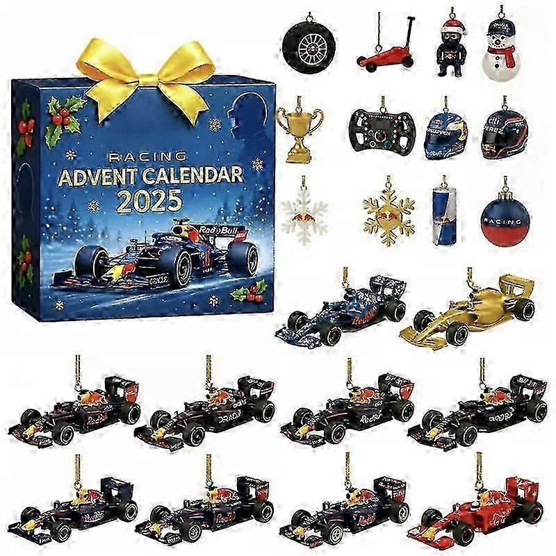 F1 Advent Calendar Advent Calendar Christmas Gift Racing Themed Blind ...