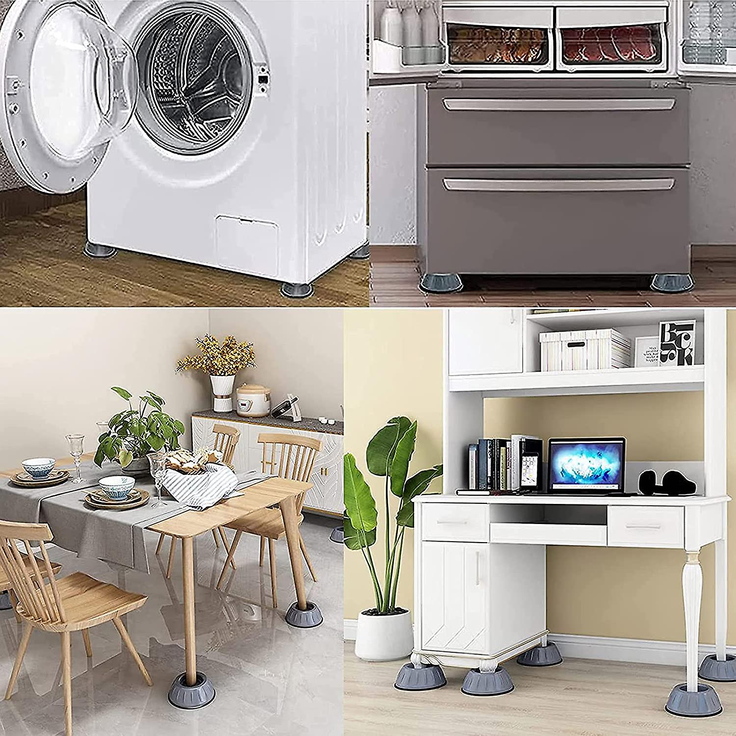 Anti-vibration Rubber Non-slip Pads, 4 Pieces Washing Machine Foot Pads ...