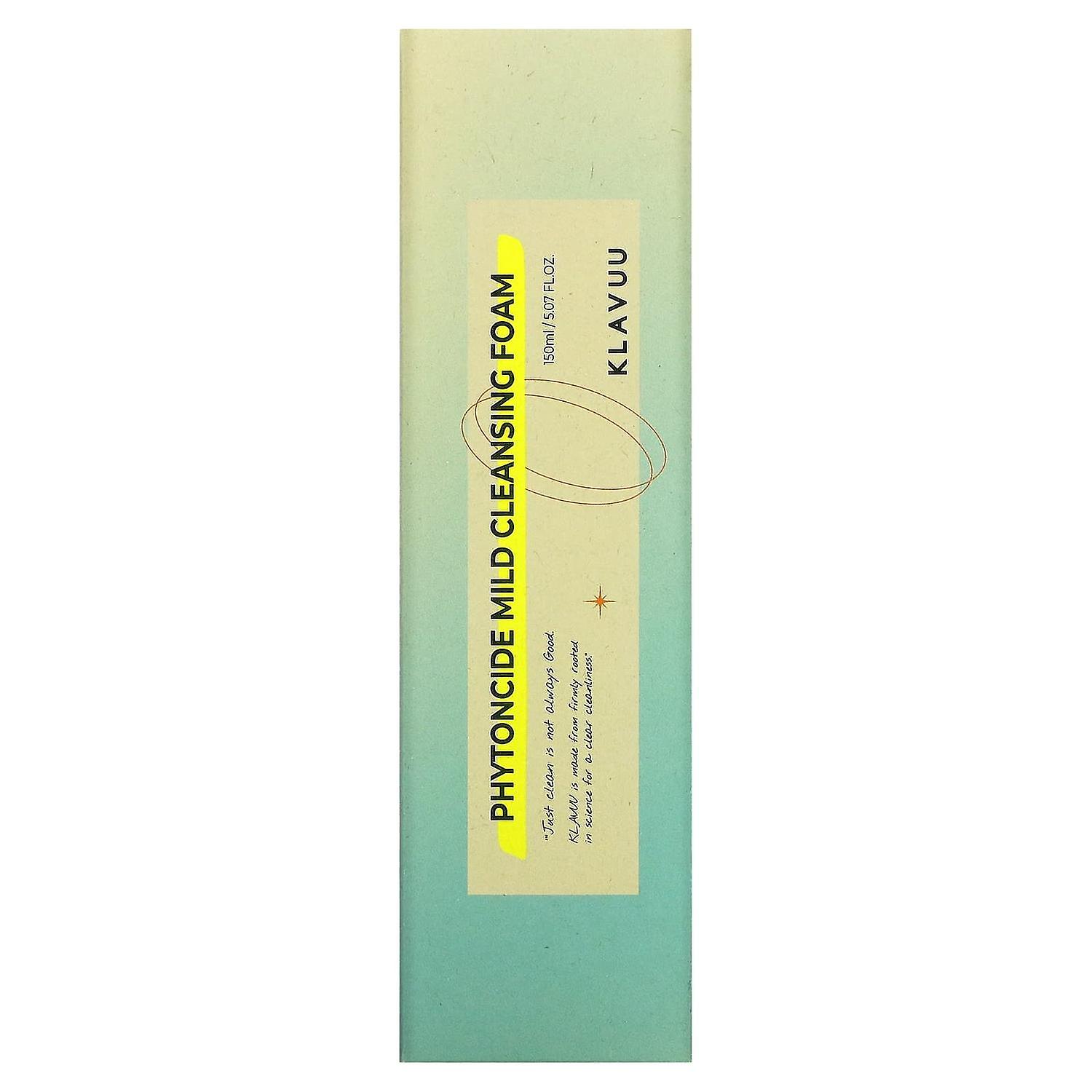 KLAVUU, Phytoncide Mild Cleansing Foam, 5.07 fl oz (150 ml) | Fruugo UK