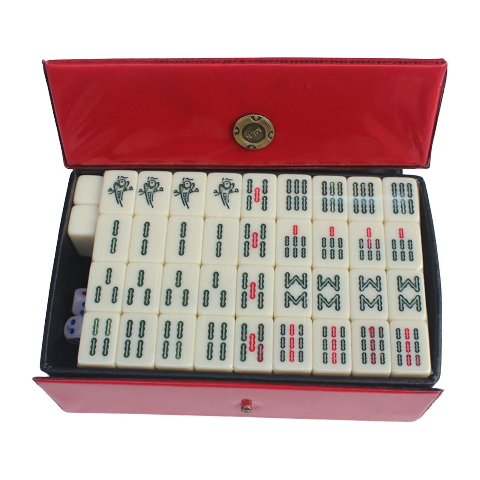 Mini Chinese Mahjong Game Set Board Game Maj Jongg, for family game ...