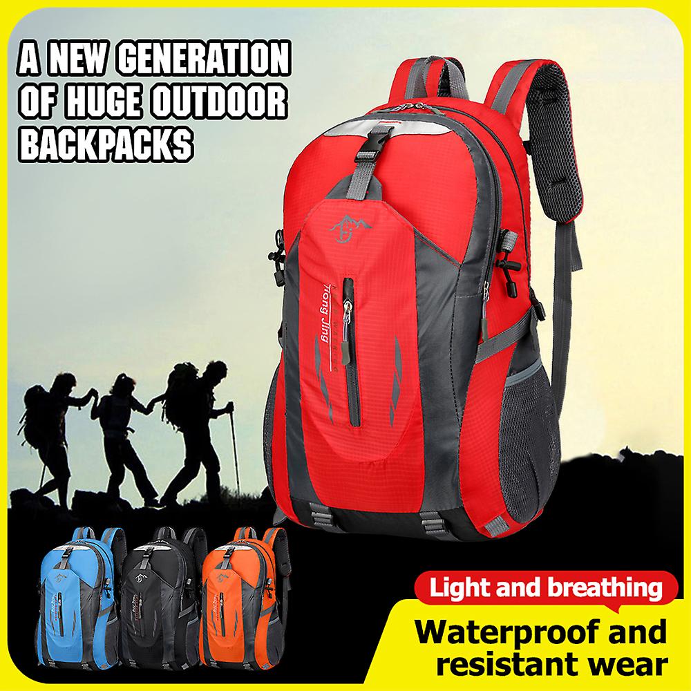 Hiking Backpack 40l Waterproof Lightweight Outdoor Backpack | Fruugo UK