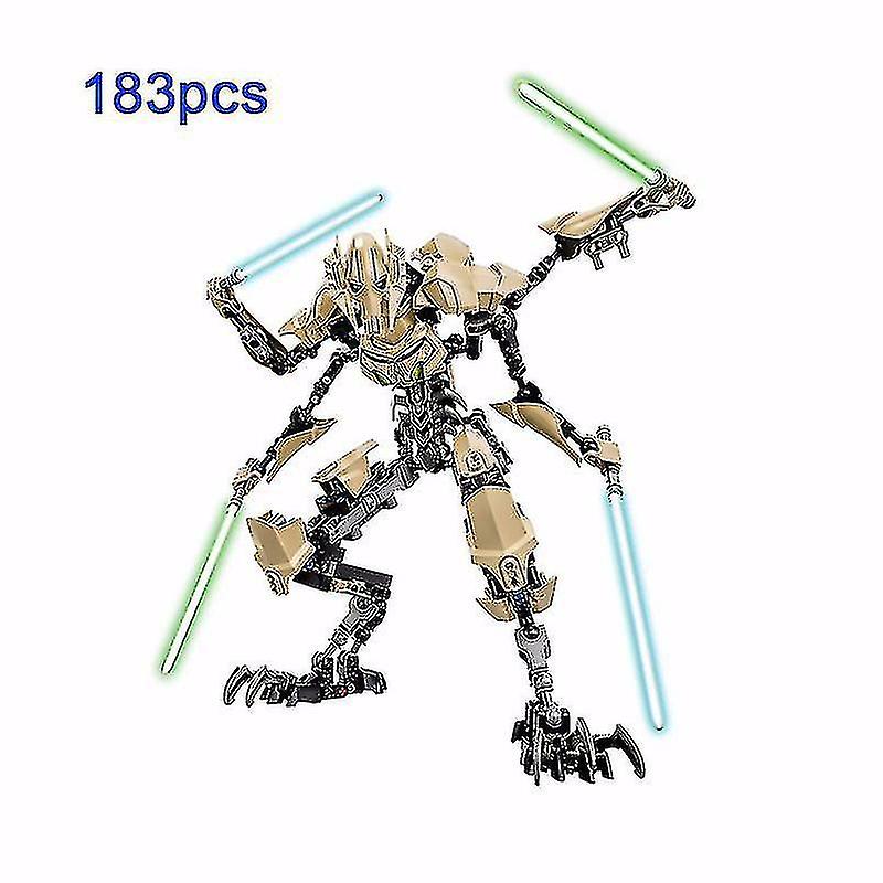 Compatible Lego Empire Fighting Machine General Grievous And Lightsaber ...