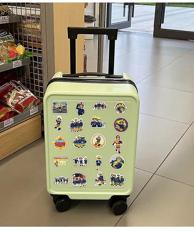 Cartoon Anime Fireman Sam Stickers Car Laptop Luggage Phone Stationery ...