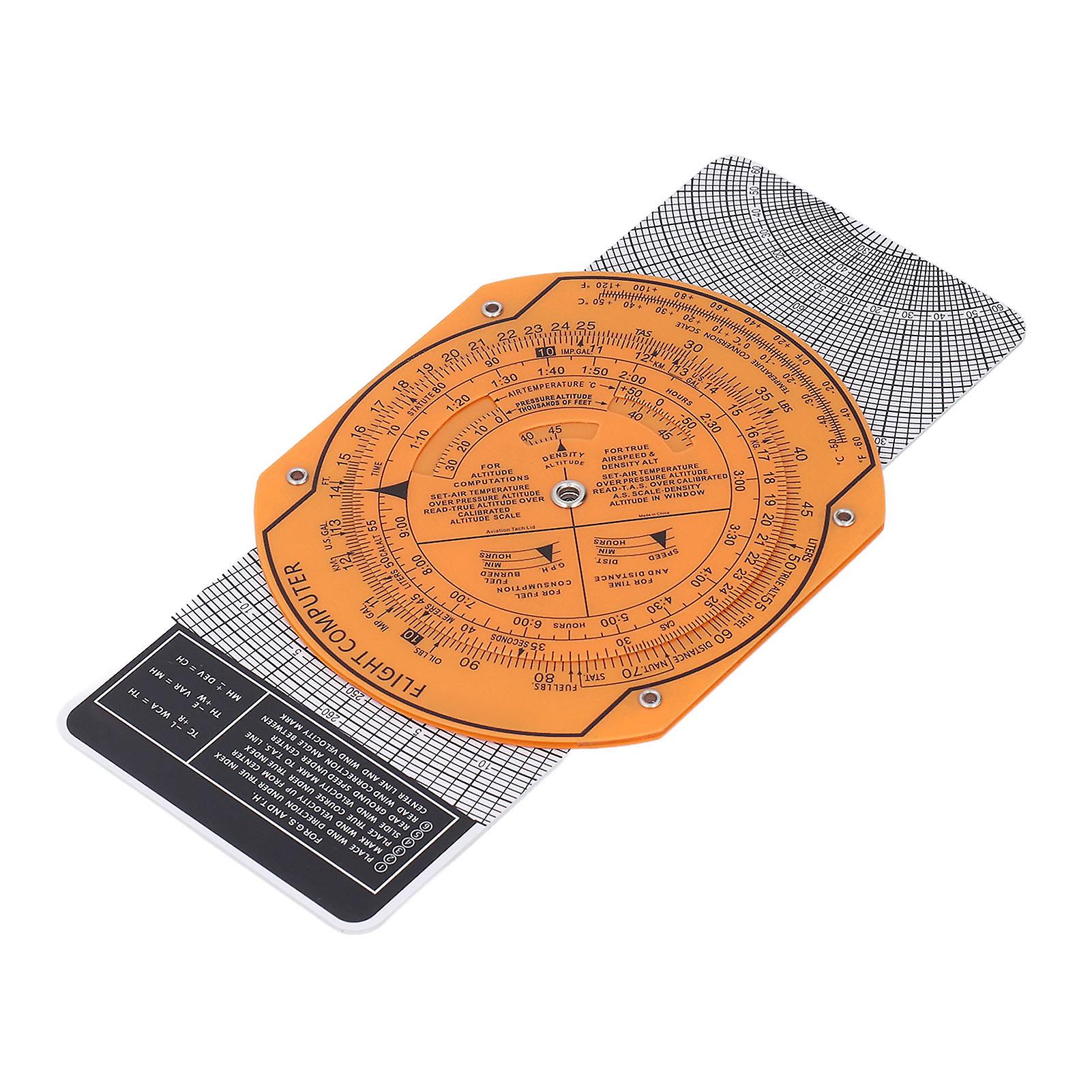 Flight Computer: Aviation Pilot Flight Calculator, Plastic Military ...