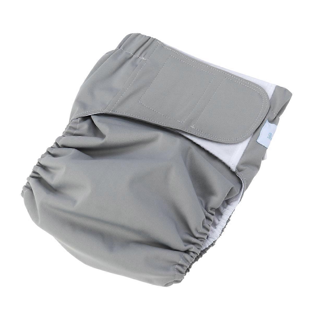 1PC Large Adult Nappy Reusable Washable Diaper Adjustable Large Nappy ...