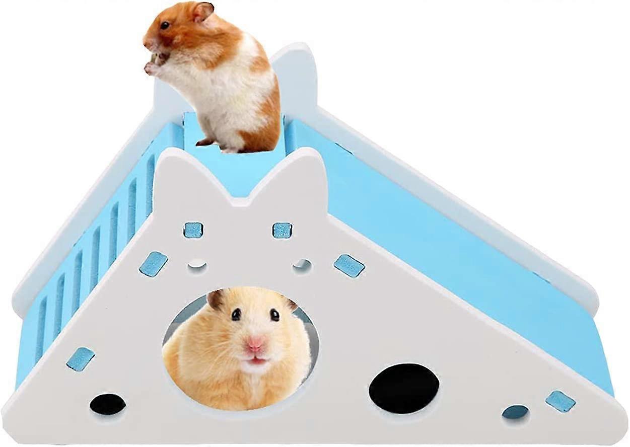 Hamster House with Ladder and SlideAnimal Activity Toy, DIY Hamster ...