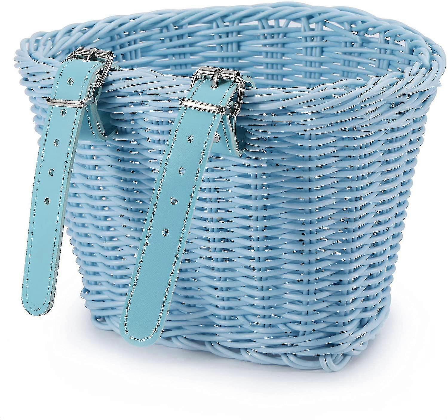 Cykelkorg för barn Främre Cykeltillbehör Vävd Wicker Cykelkorg Med ...