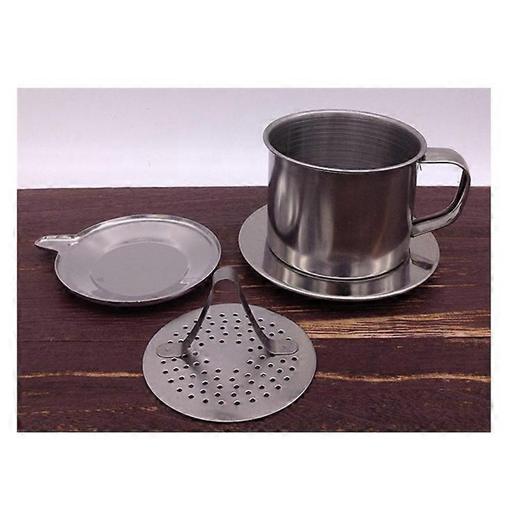 Vietnamese style coffee drip cup, stainless steel coffee filter pot ...